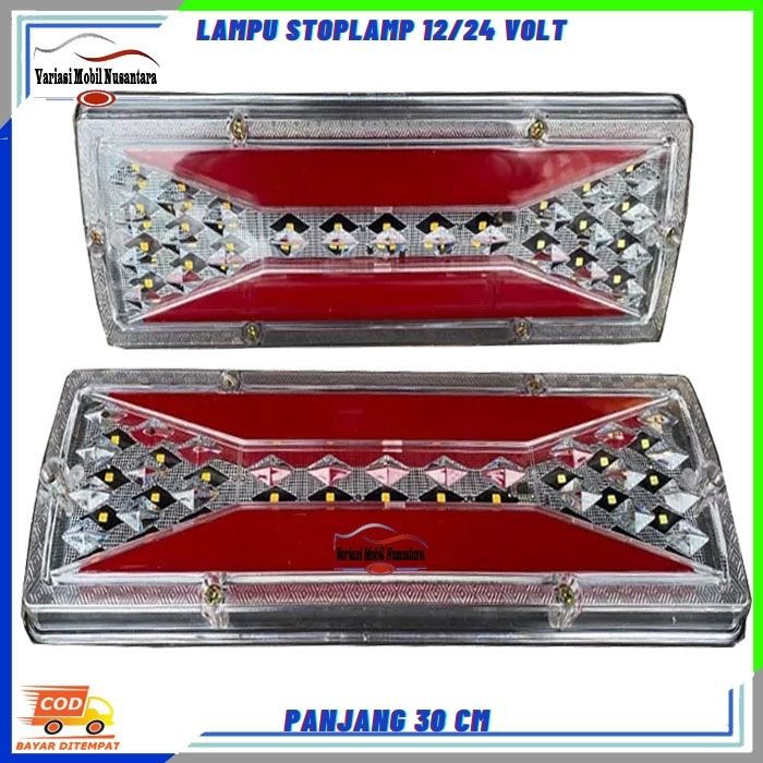 Jual Lampu Stop Lamp Led Stoplamp Rem Belakang Running Mobil Pick up ...