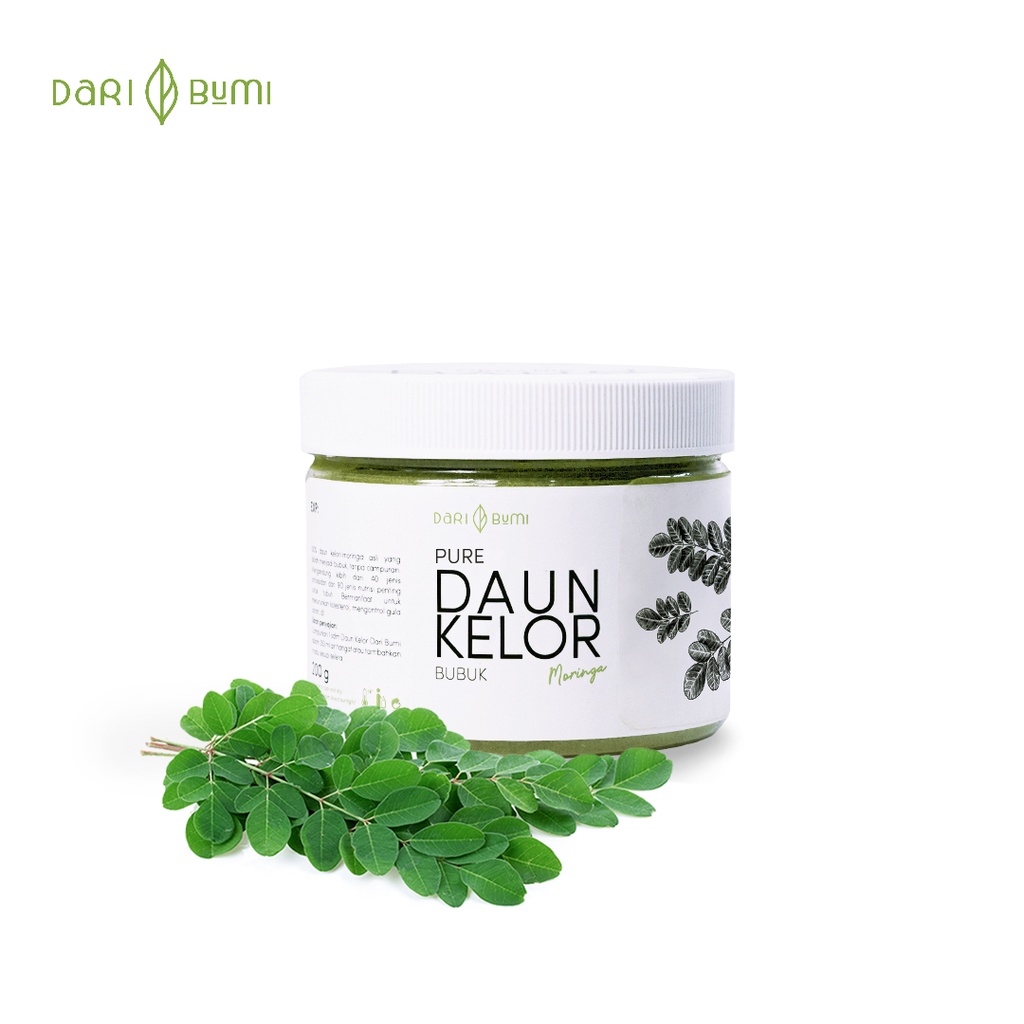 Jual Daun Kelor Dari Bumi 150 gram - Produk Moringa Original DARI BUMI ...