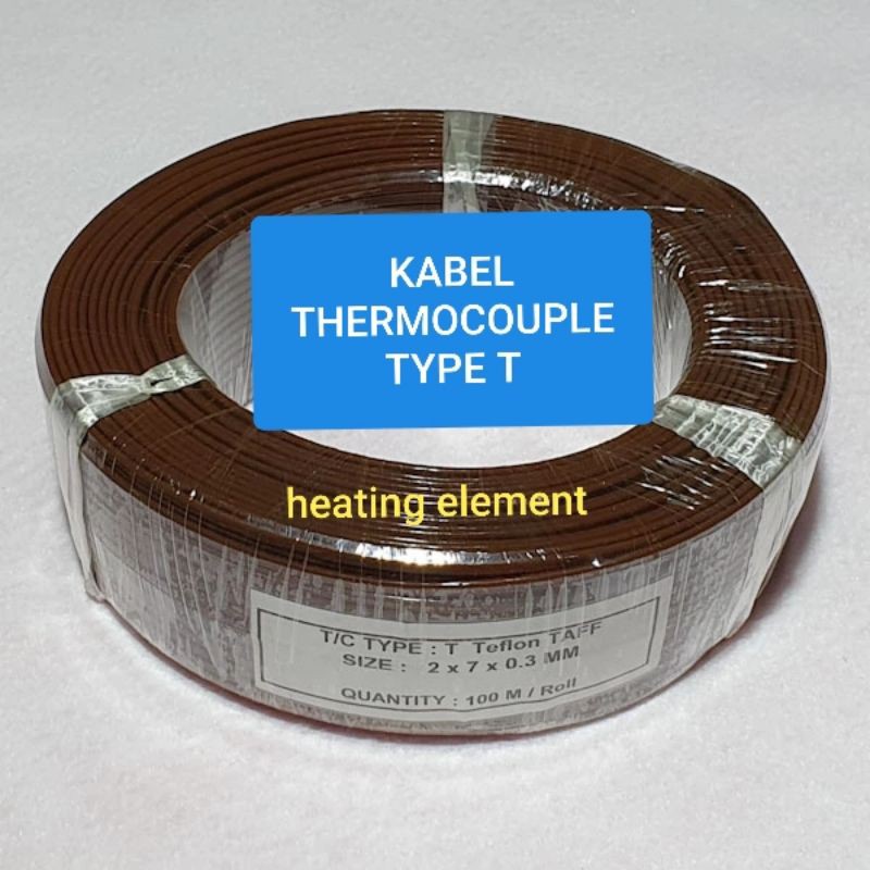 Jual kabel thermocouple type t ( 2x7/0,3 ) | Shopee Indonesia