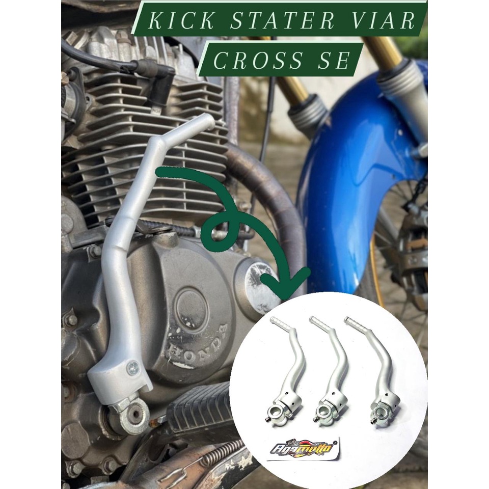 Jual Kick Stater Anti Mentok Underbone CB GL Model cros viar Model S ...