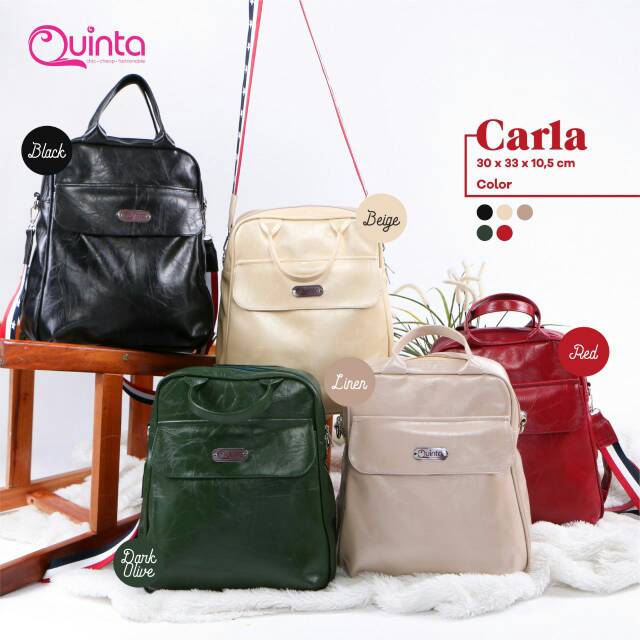 Jual Carla Backpack 3in1 Tas Ransel multifungsi original by Quinta ...