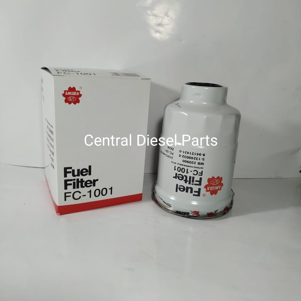Jual Filter Solar / Fuel Filter L300 Diesel Kuda FC-1001 FC1001 Sakura ...