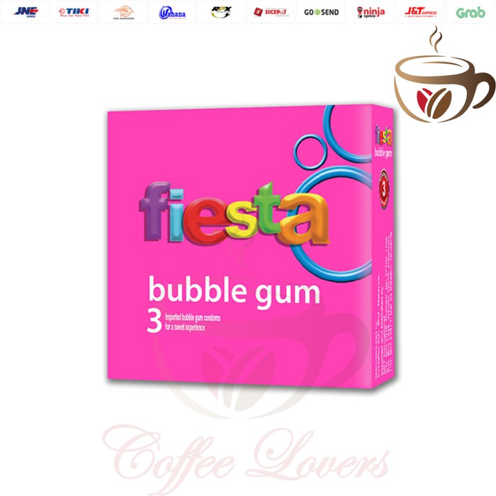 Jual Jual Fiesta Bubble Gum Isi 3 - Kondom Fiesta Murah | Shopee Indonesia
