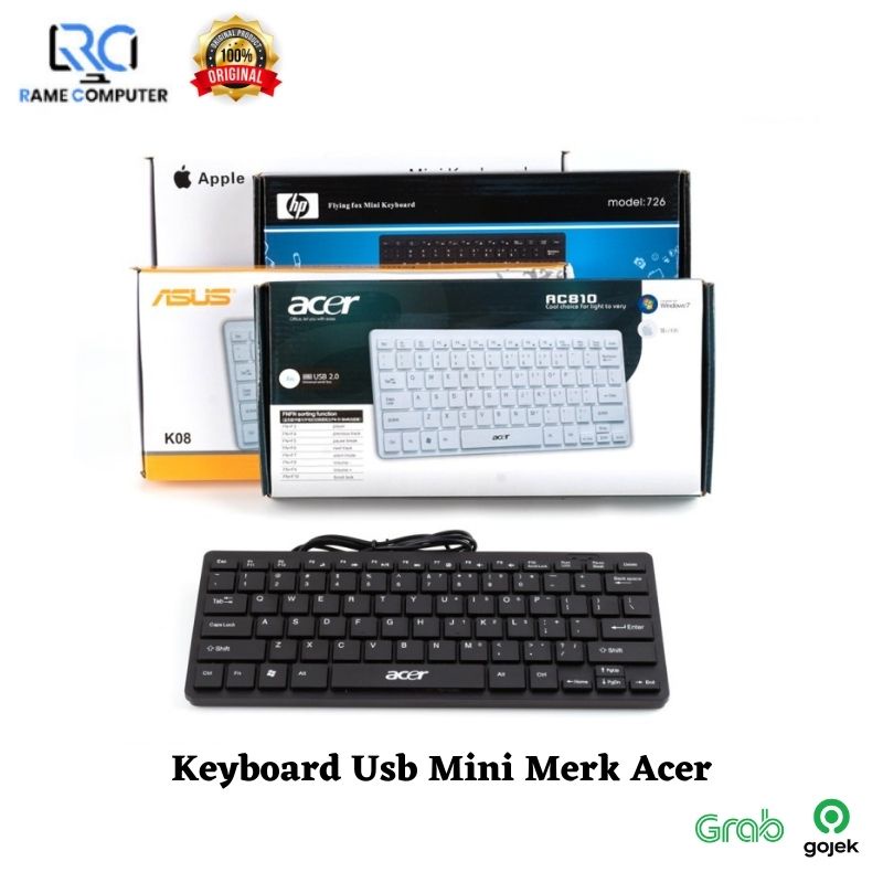 Jual Keyboard Usb Mini Merk Acer HP ASUS SONY | Shopee Indonesia