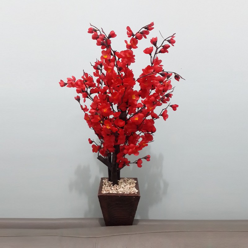 Jual Pohon Mei Hwa / Pohon Angpao / Pohon Rejeki 65cm | Shopee Indonesia