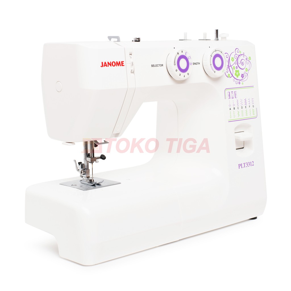 Jual Mesin Jahit JANOME PLT3312 / PLT 3312 Multifungsi Portable ...