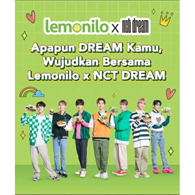 Jual LEMONILO X NCT DREAM Mie instan sehat non MSG rasa mie goreng ayam ...