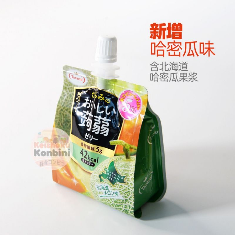 Jual Tarami Oishii Konyaku Jelly Drink : Hokkaido Yubari Melon 150g ...