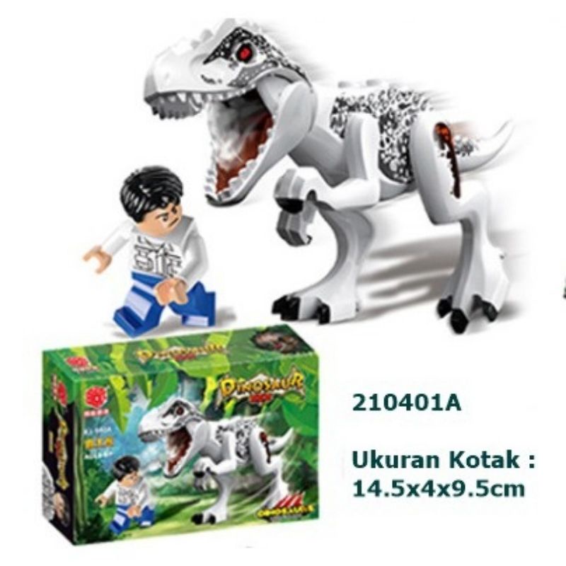 Jual [BEST SELLER] Mainan Lego Dinosaurus Jurassic World + Orang Lego ...
