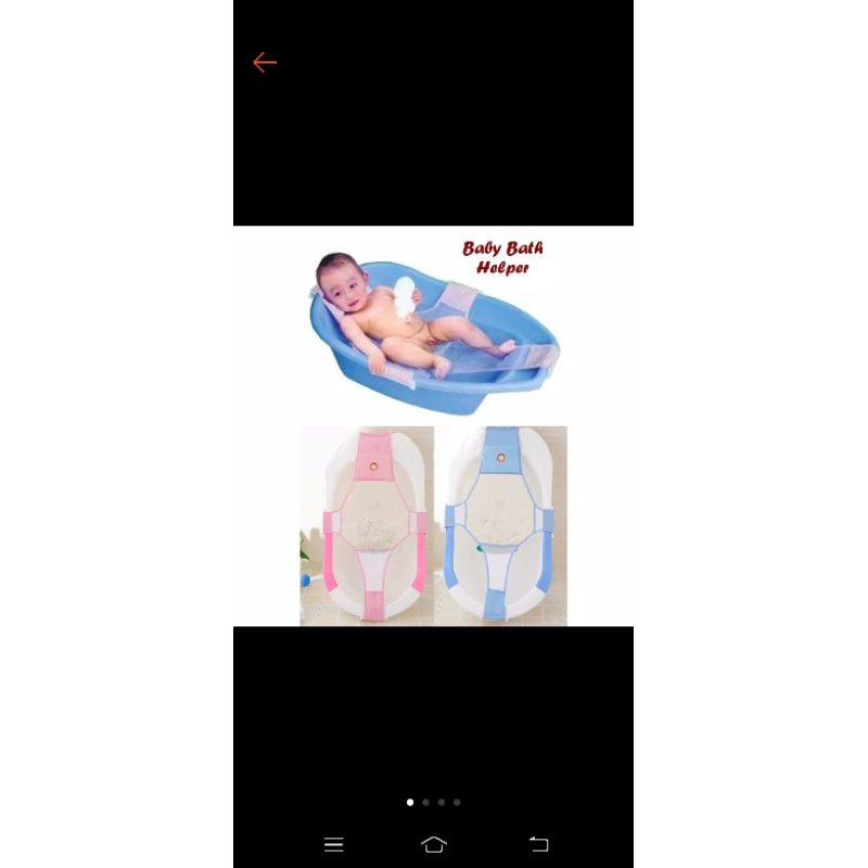 Jual alat bantu mandi bayi (jaring) | Shopee Indonesia