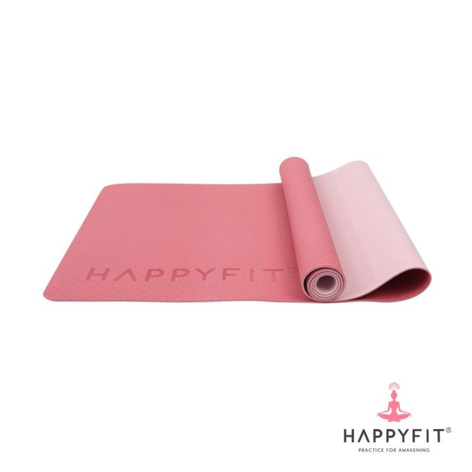 Jual HAPPYFIT TPE ECO FRIENDLY YOGA MAT 4MM | Shopee Indonesia
