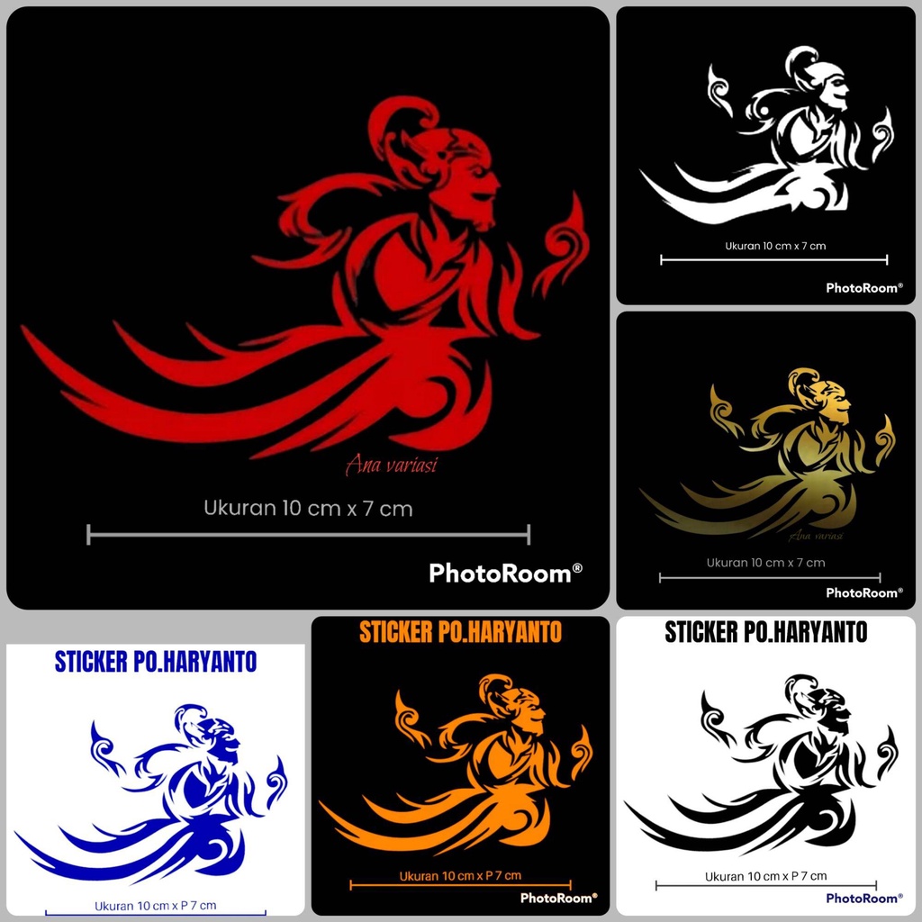 Jual stiker PO Haryanto stiker bus Haryanto stiker cutting wayang ...