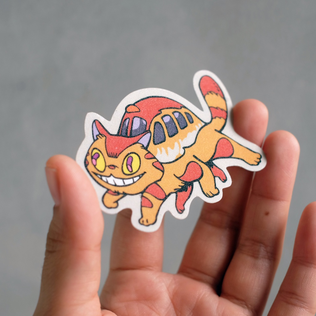 Jual SCC x Isa Indra Permana - Ghibli Cat Parade Sticker Pack ...