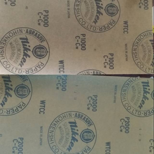 Jual NIKKEN AMPLAS DUCO HALUS (1000, 1200, 1500, 2000) | Shopee Indonesia