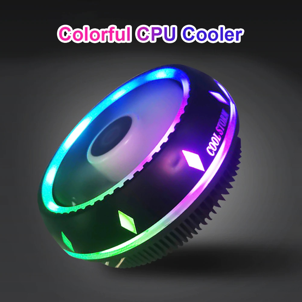 Jual CPU FAN COOLER COOL STORM UFO RGB FOR INTEL DAN AMD FAN PROCESSOR ...