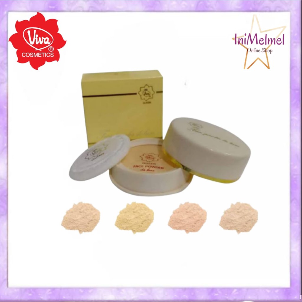 Jual VIVA QUEEN Face Powder De luxe Bedak Doos - 27gr/ Make up Wajah ...