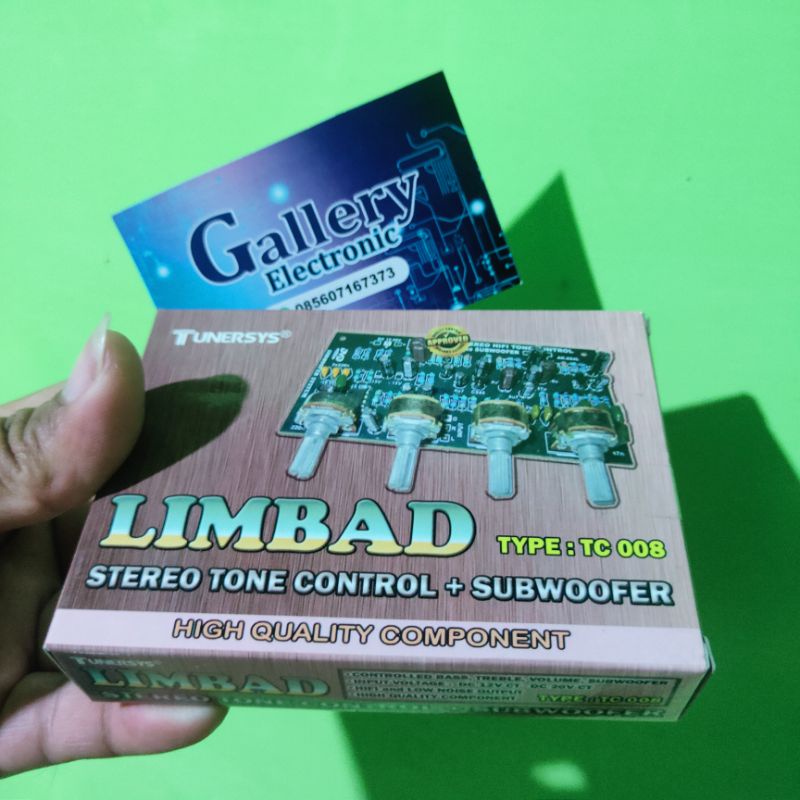 Jual LIMBAD Stereo HI FI Tone Control + Subwoofer Tunersys TC 008 ...