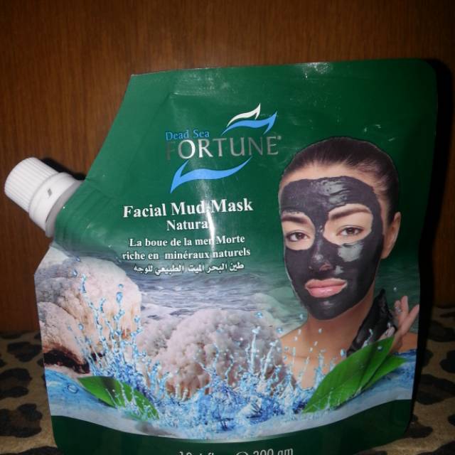 Jual Dead Sea FORTUNE Facial Mud MASK - NATURAL 300gr ( Masker Lumpur ...