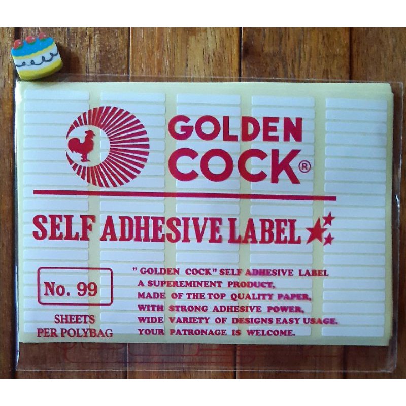 Jual no.99 LABEL STICKER POLOS/ LABEL 99 / correction sticker - Tip ex ...