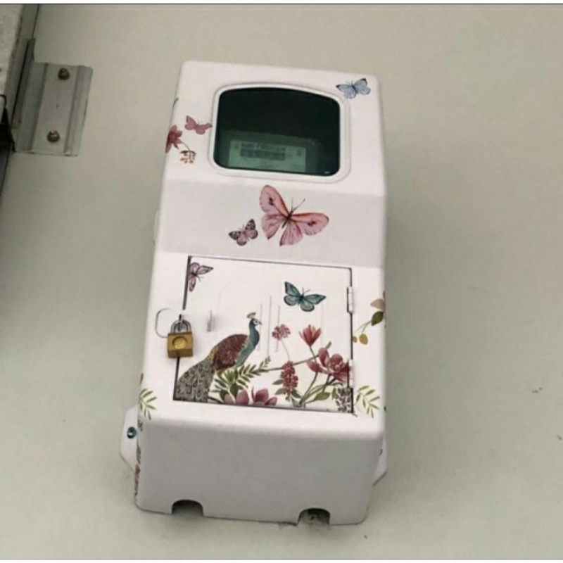 Jual Box meteran listrik pasca bayar (box listrik jadul)#45 | Shopee ...