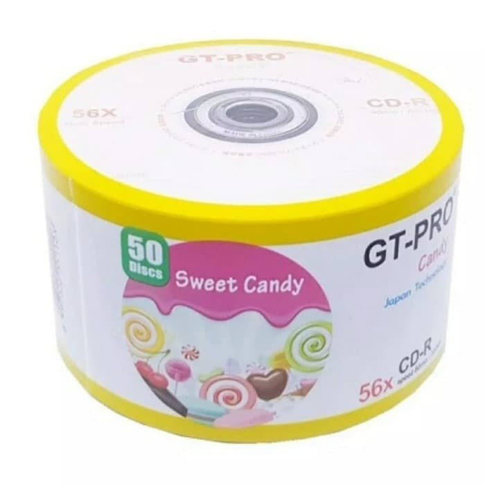 Jual CD-R GT Pro Candy Roll Isi 50 Pcs | Shopee Indonesia