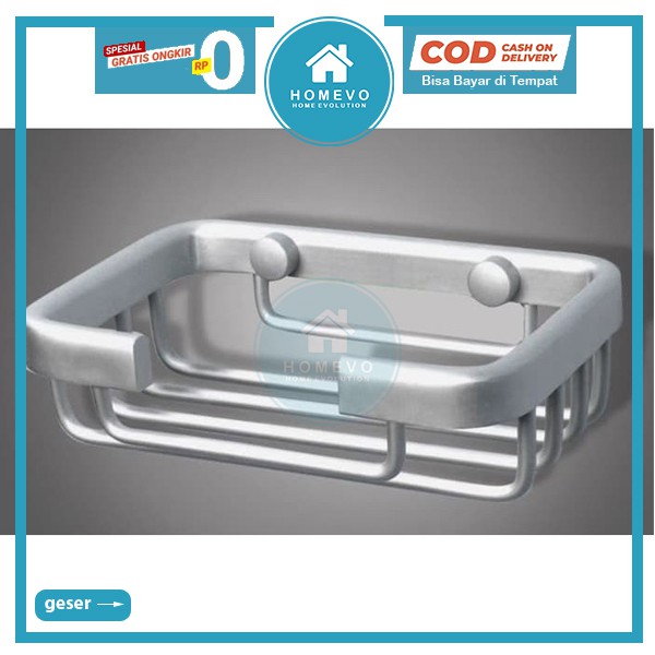 Jual Rak Sabun Aluminium Rak Sabun Kamar Mandi Stainless Tempat Sabun ...