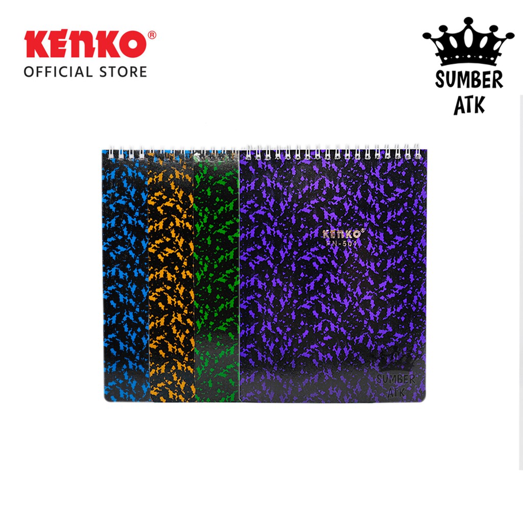 Jual Pocket Note KENKO PN-501 / Notes Spiral / Ring Book Buku Tulis ...