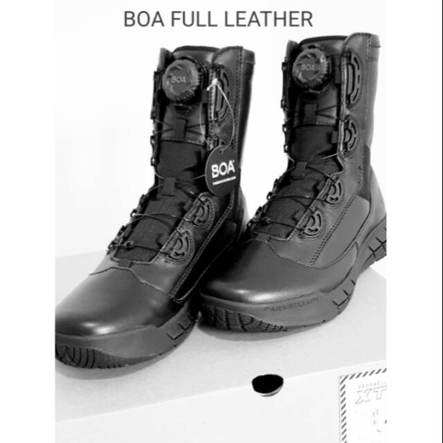 Jual Sepatu PARABELLUM BOA FULL LEATHER | Shopee Indonesia