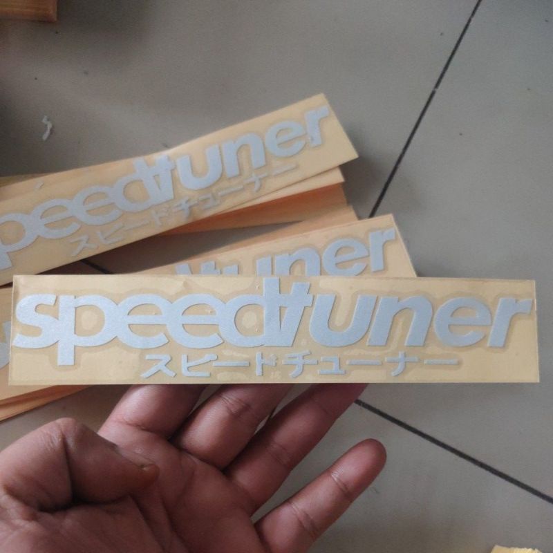 Jual Stiker cutting speedtuner speed tuner berkualitas | Shopee Indonesia