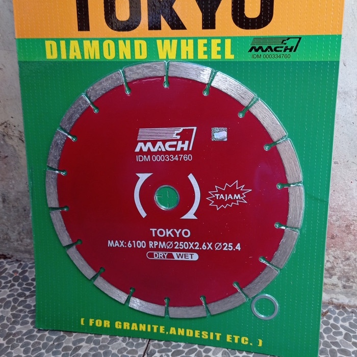 Jual IOP | diamond wheel TOKYO for granite mata potong aspal beton 10 ...