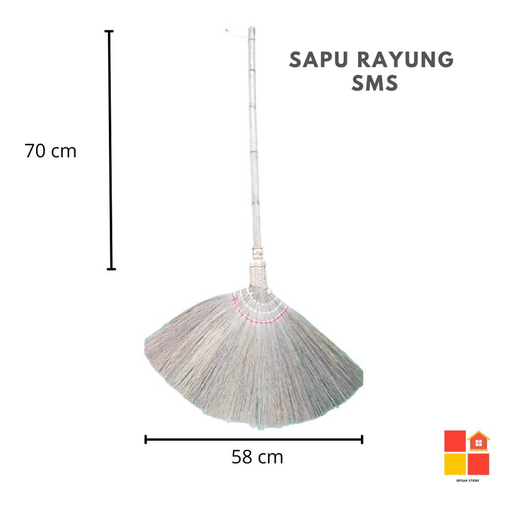 Jual Sapu Lantai Ijuk Rayung Sapu Cemara Cendani Sapu Kipas Tebal ...