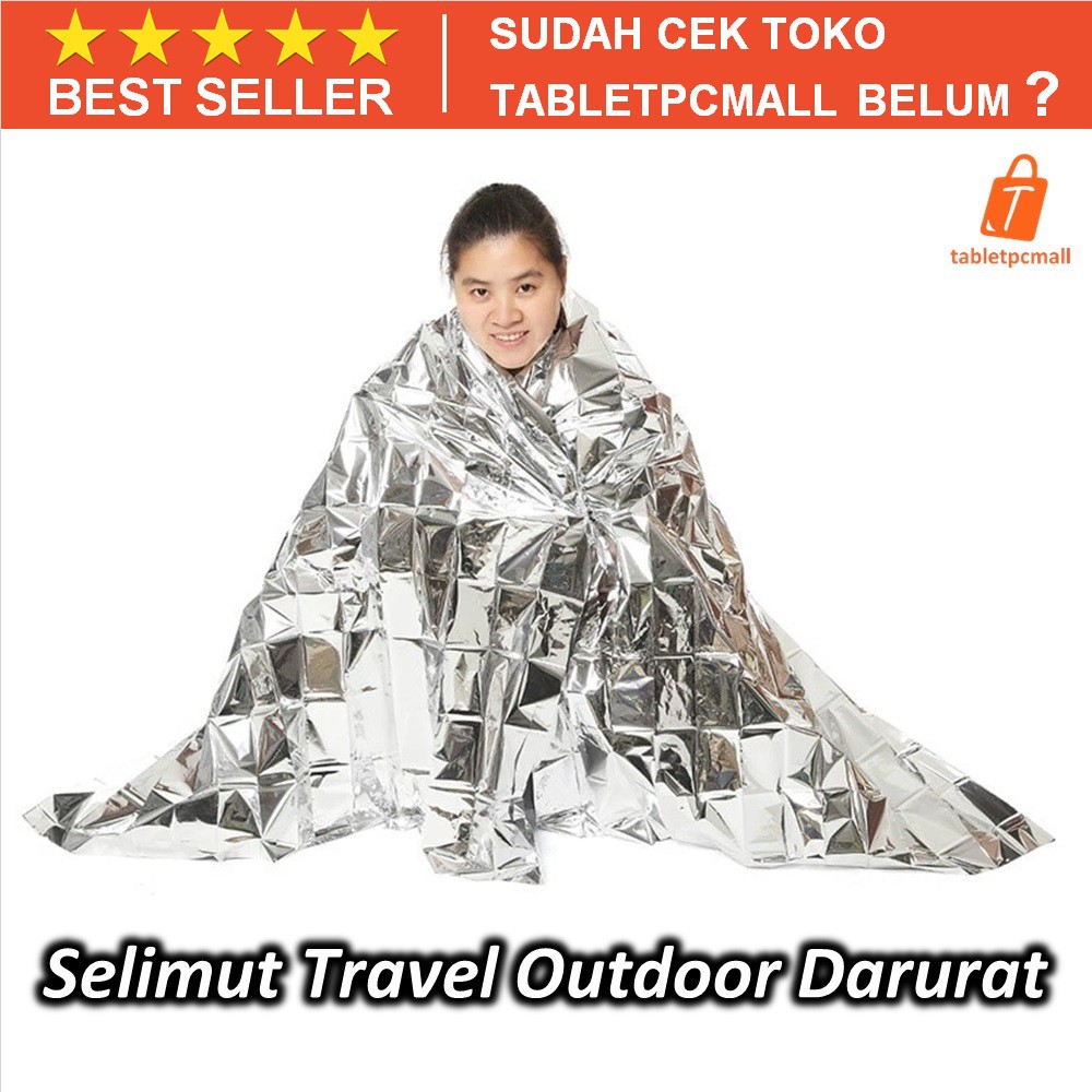 Jual Selimut Travel Outdoor Camping Darurat Emergency Blanket Survival ...