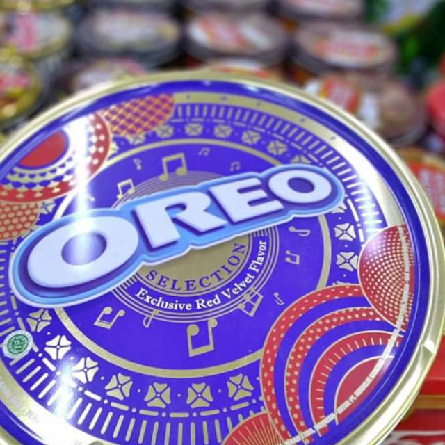 Jual Oreo red velvet kaleng hits kekinian exclusive | Shopee Indonesia