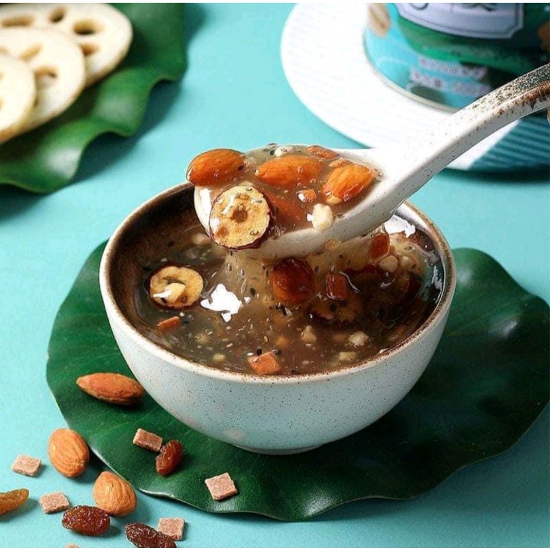 Jual OU FEN LOTUS ROOT POWDER LOW SUGAR SEED NUT HALAL ORIGINAL TERATAI ...