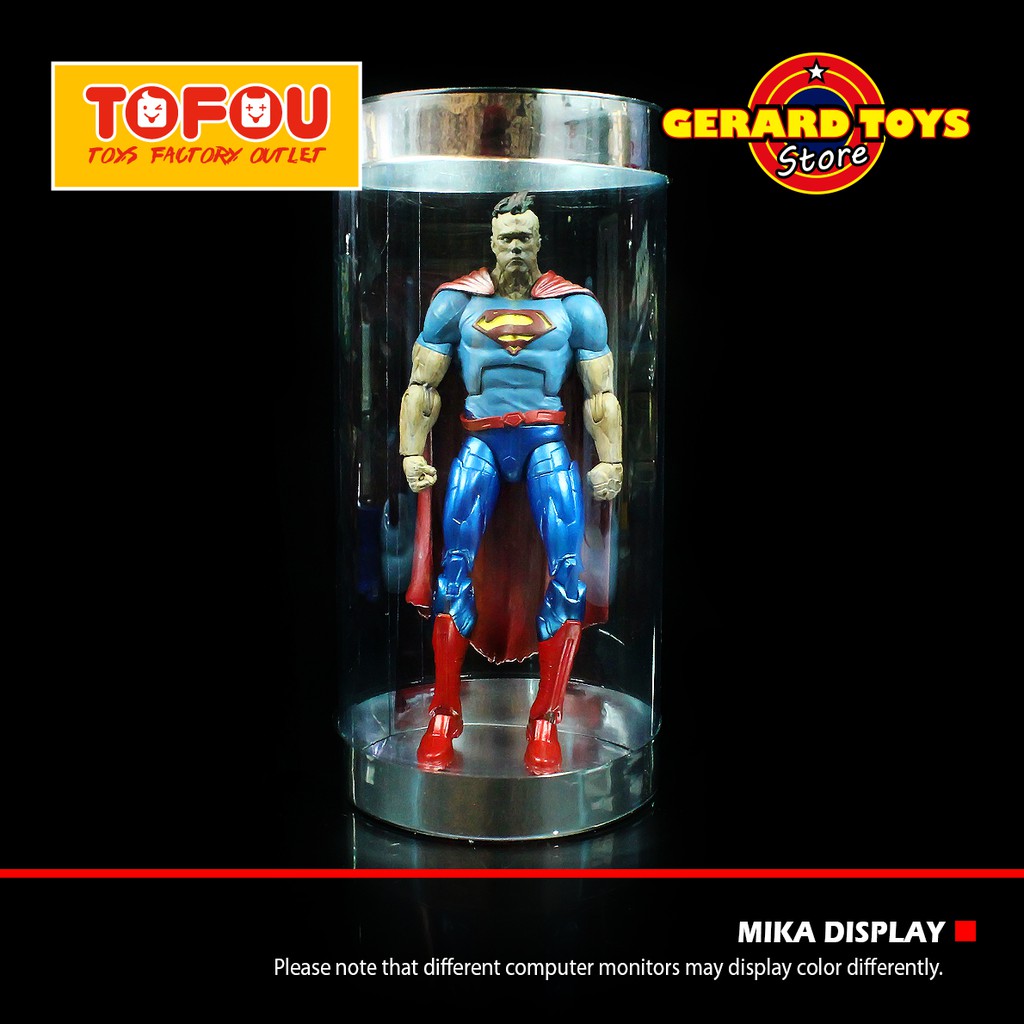 Jual Kotak Mika Display Tabung Silinder Figure Ukuran 10x20cm MURAH ...