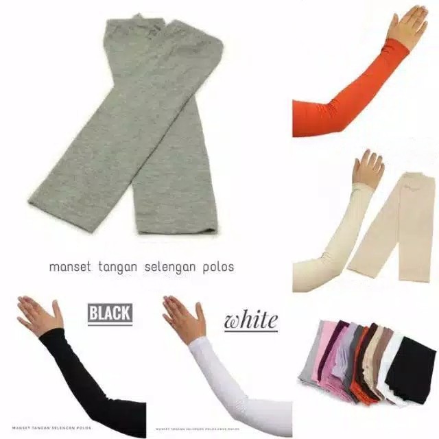 Jual Manset Tangan Selengan Polos Part 4 / Handsock / Manset Tangan ...