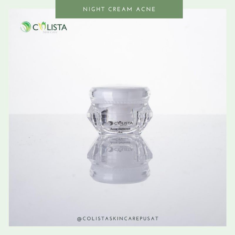 Jual Acne Defense Night Cream Colista Skincare ( Night Cream Acne ...