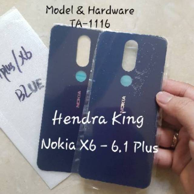 Jual Back casing Nokia X6 / Back casing nokia 6.1 plus / Back door ...