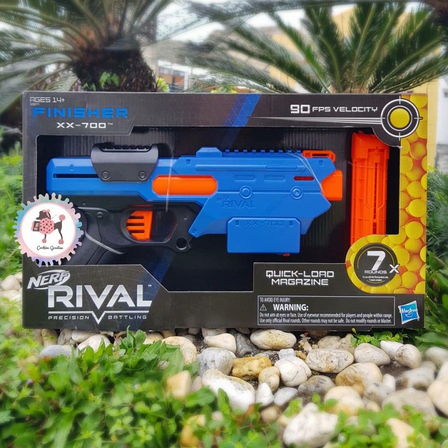 Jual Nerf Rival Finisher XX 700 Blaster | Shopee Indonesia