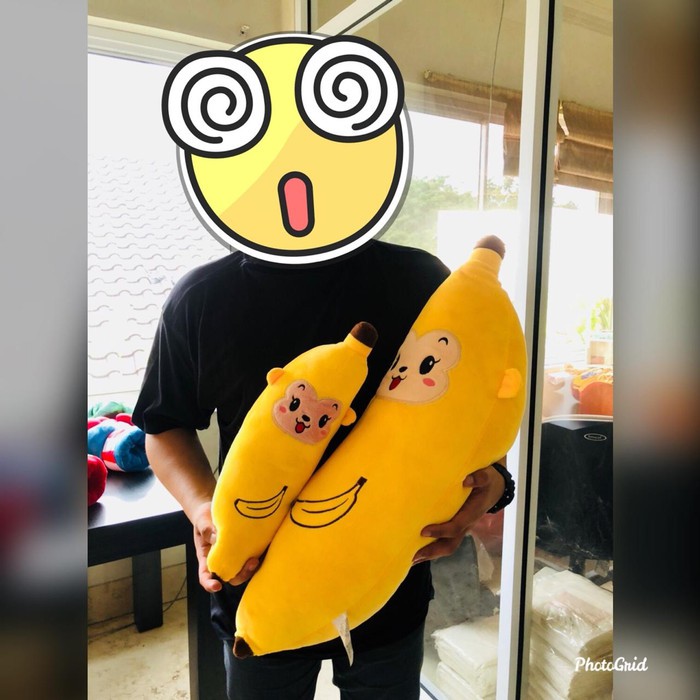 Jual boneka pisang banana miniso medium size | Shopee Indonesia