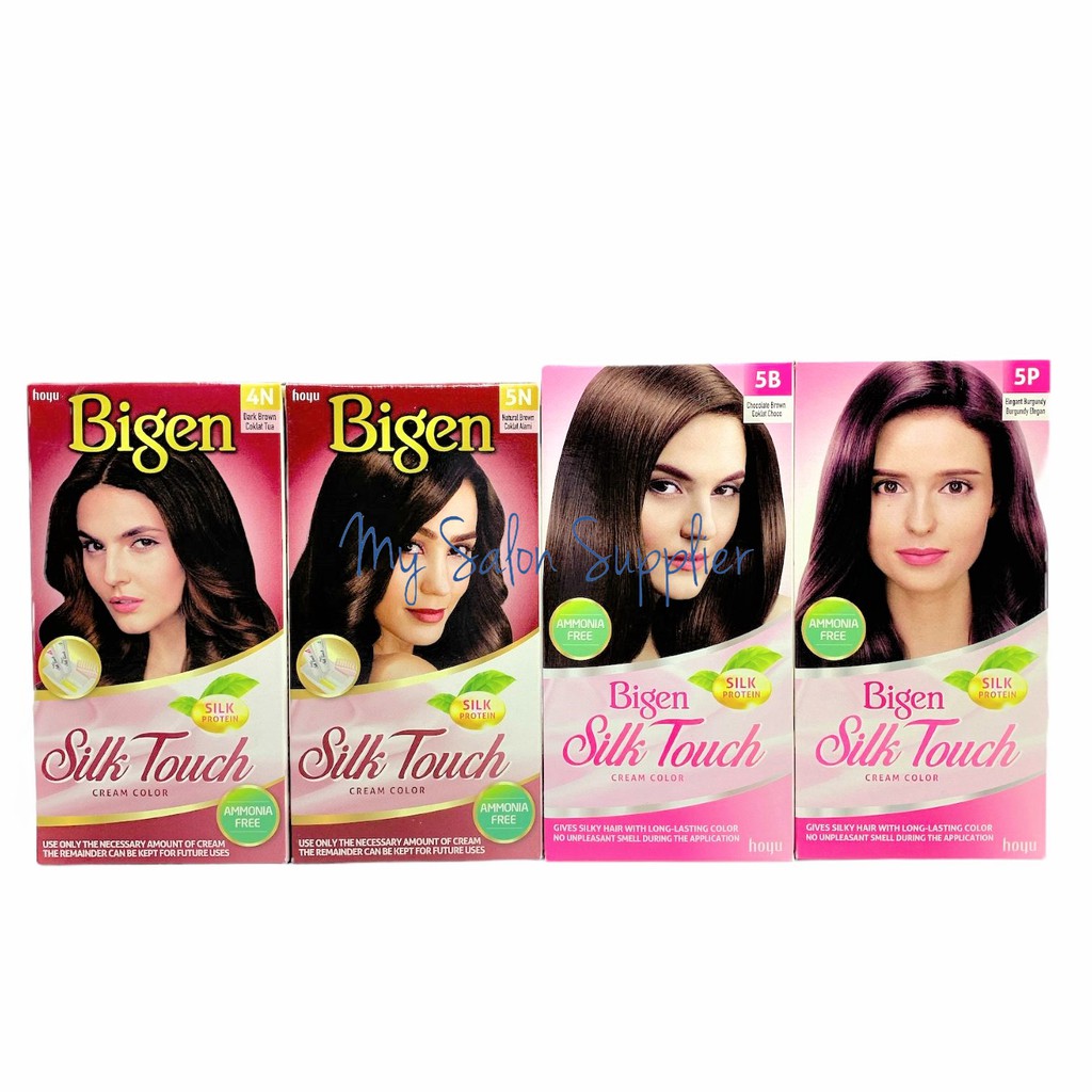 Jual Bigen Silk Touch Cream Color Ammonia Free Cat Rambut | Shopee ...