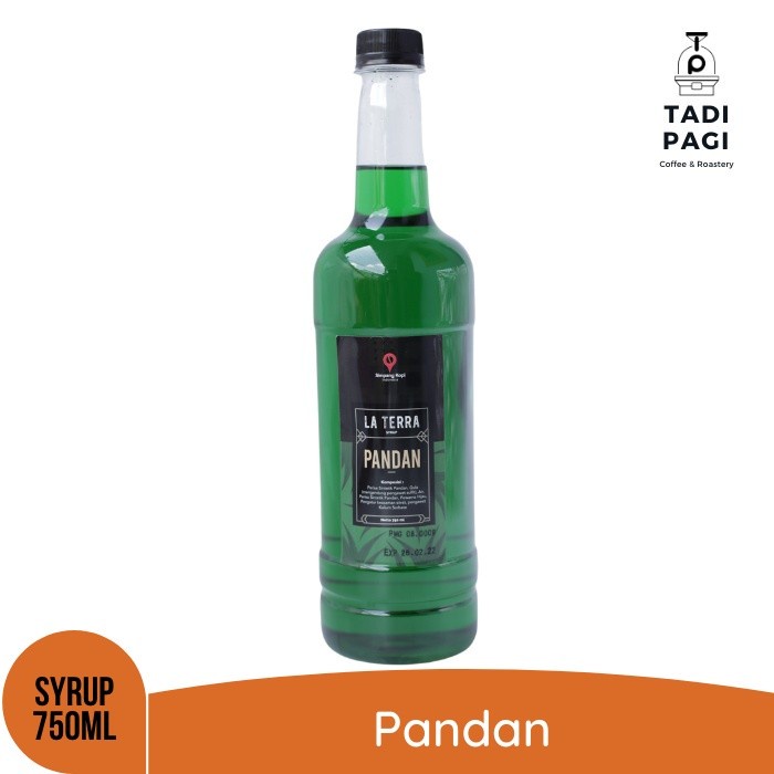 Jual Syrup Pandan Sirup La Terra 750 ml | Shopee Indonesia