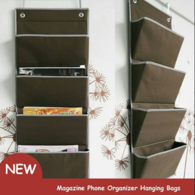 Jual Rak Buku Gantung, Rak Majalah, Rak Koran, Magazine Organizer ...