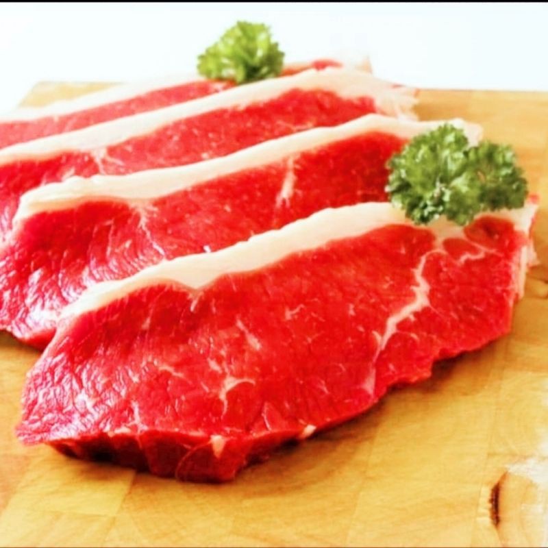 Jual Sirloin Steak Prime Aus Beef Grade A Sirloin Steak /Oz Beef ...