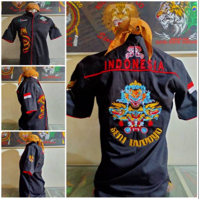 Jual baju bordir barongan devil / baju budaya / baju devil / baju ... Jual baju bordir barongan devil / baju budaya / baju devil / baju ...