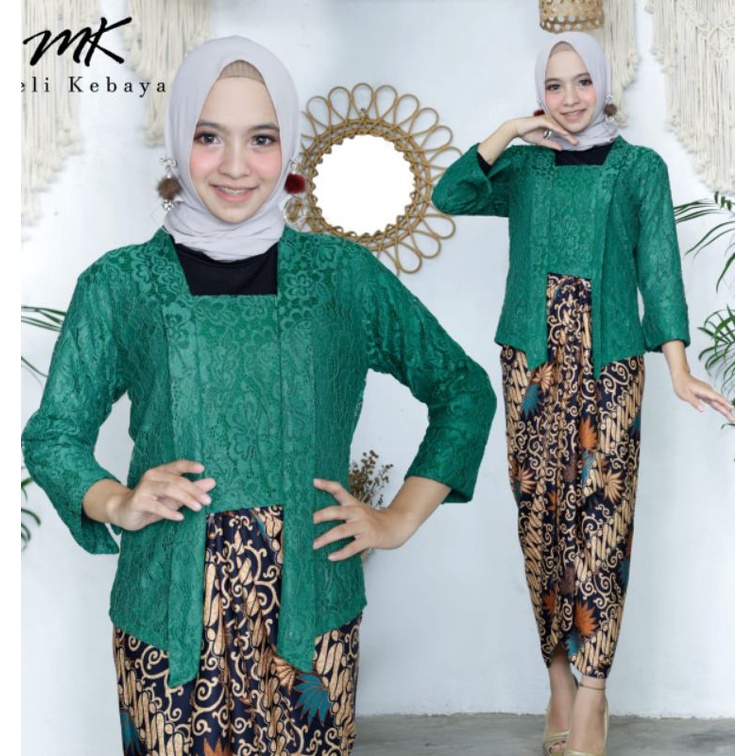 Jual COD !! SET KEBAYA KUTU BARU BROKAT / KEBAYA KUTUBARU / KEBAYA WISUDA / KEBAYA PESTA ...