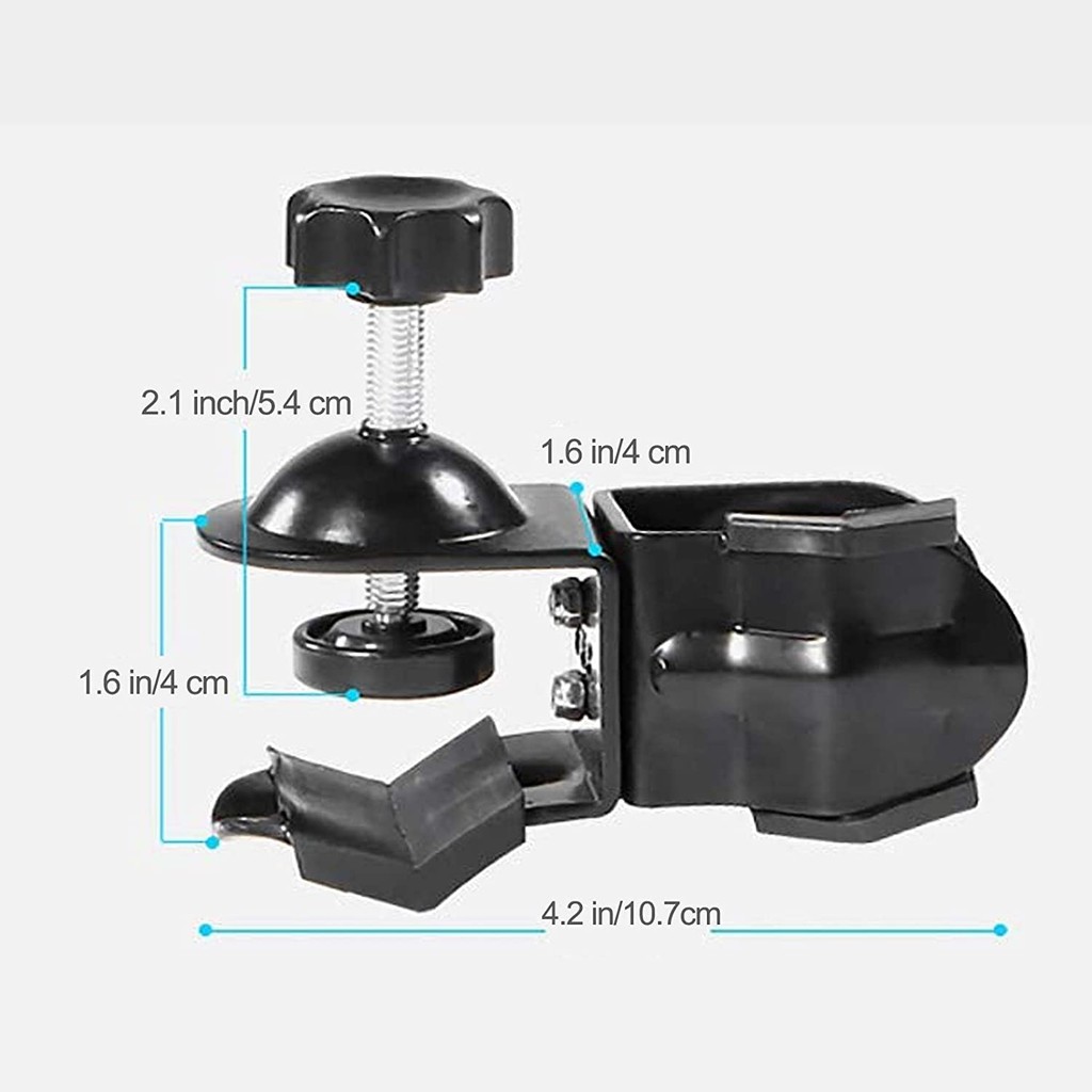 Jual Heavy Duty Metal Dual Double U Clip Clamp for Photo Studio Boom ...