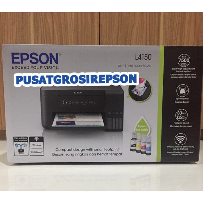 Jual READY Printer Epson L4150 WIFI ALL IN ONE PENGGANTI L485 | Shopee ...