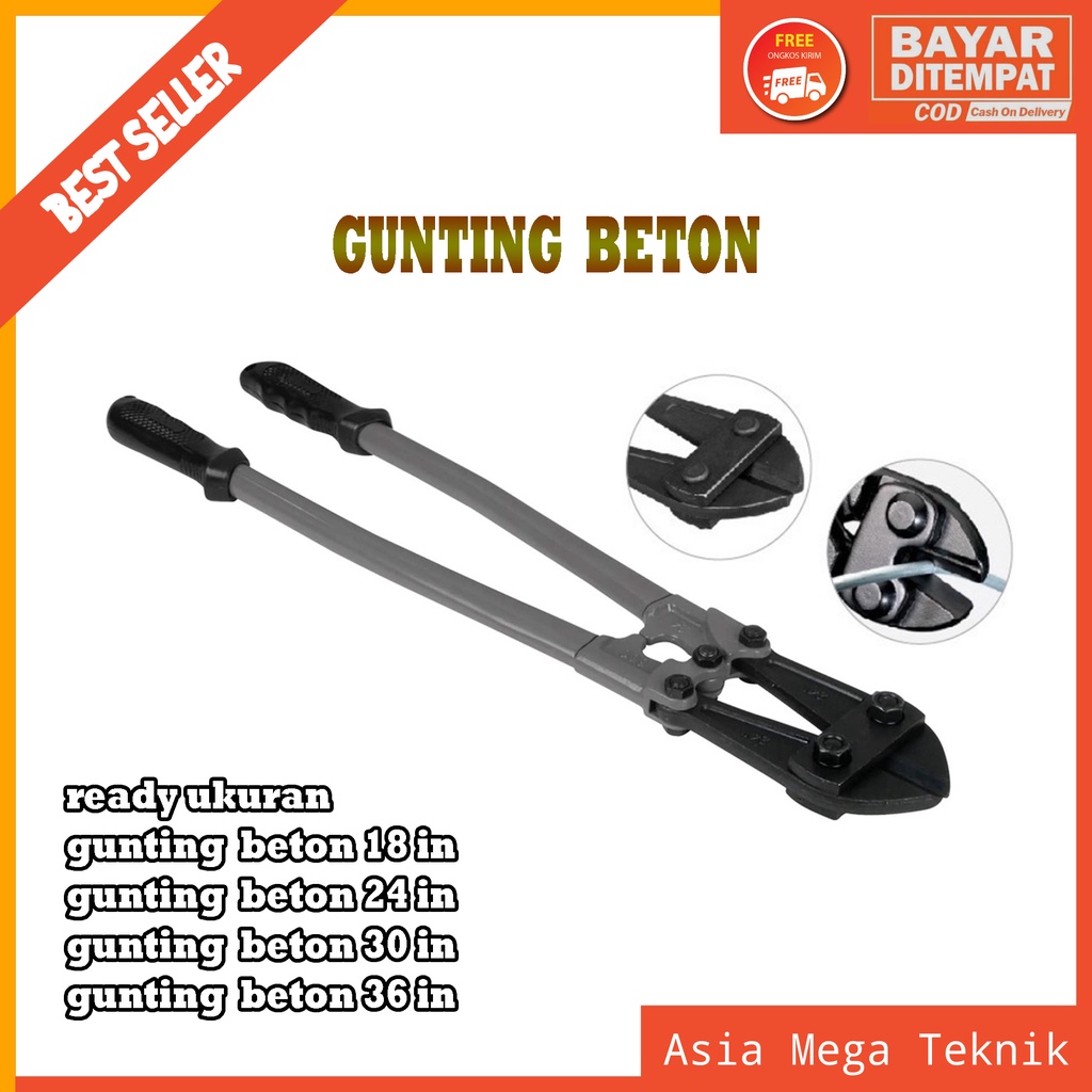 Jual New item KDK Bolt Cutter / GUNTING POTONG BESI 18 24 30 36 42inch ...