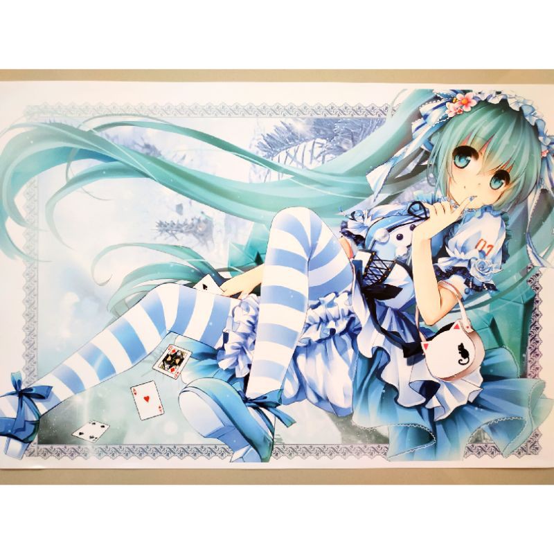 Jual Poster Hatsune Miku 6 Vocaloid Merchandise | Shopee Indonesia